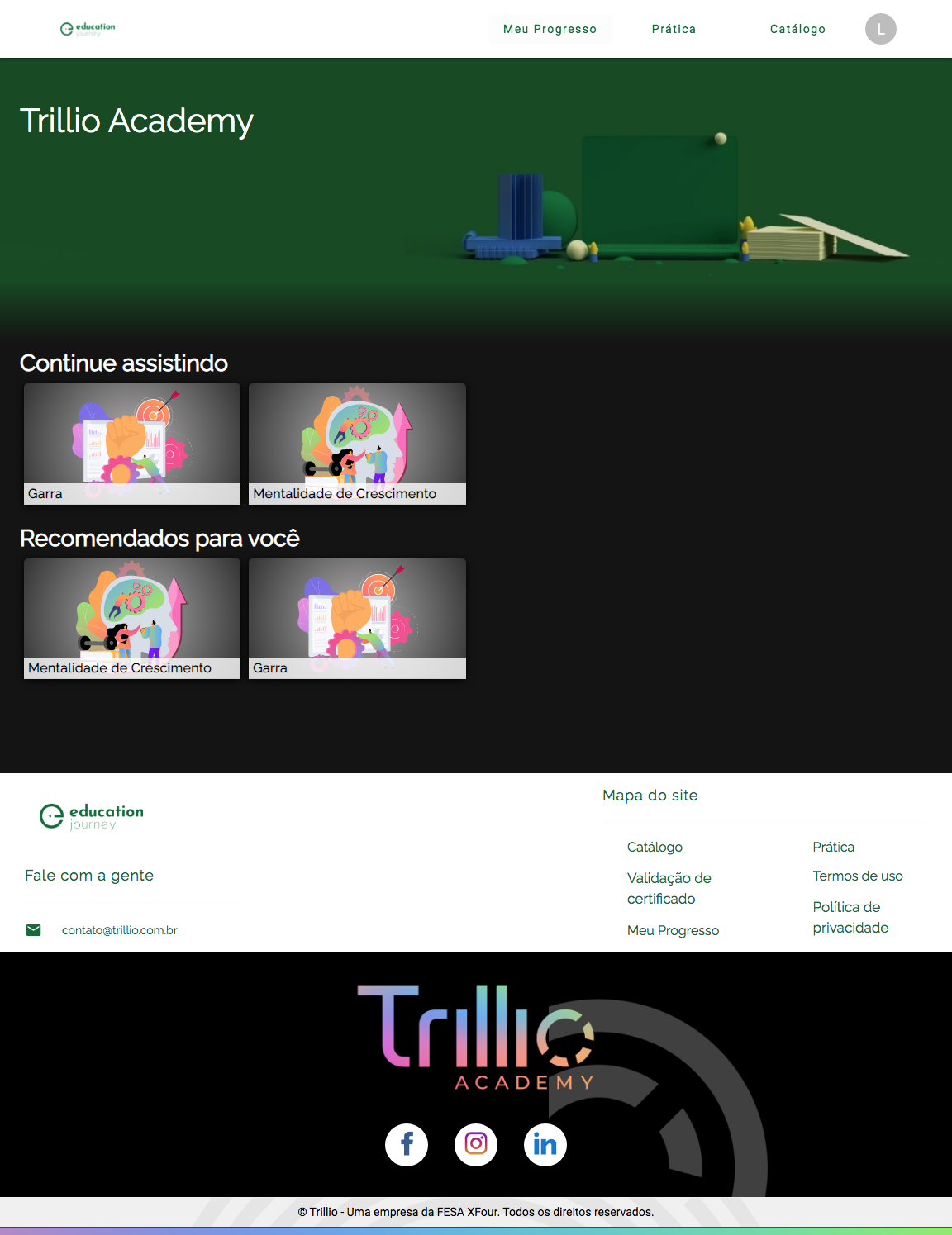 Trillio Academy – Education Journey